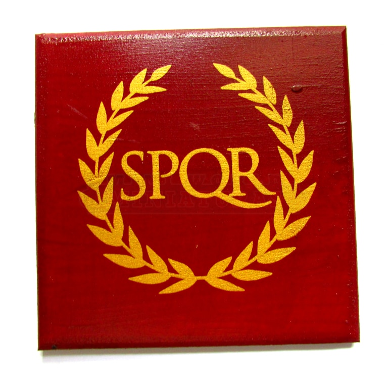 Ima - Brasão Louro SPQR - MiniWorld Miniaturas