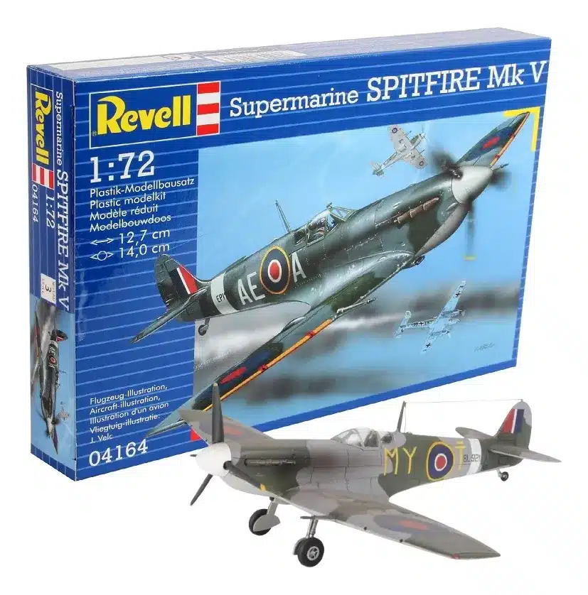 Kit Revell Avião Supermarine Spitfire Mk V - 1/72 - #REV 04164 ...